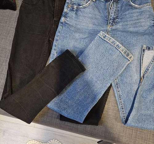 Джинсы zara и нм на стройную девочку 152-158