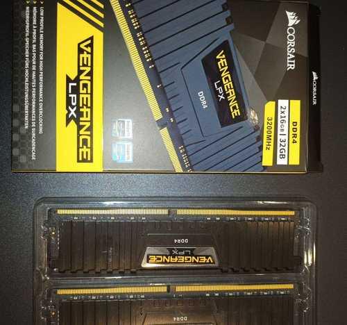 Оперативная память corsair vengeance lpx ddr4 32gb