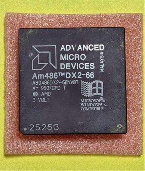 Процессор AM486 DX2 66Mhz