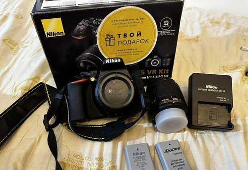 Зеркальный фотоаппарат Nikon D5600 18-55mm kit