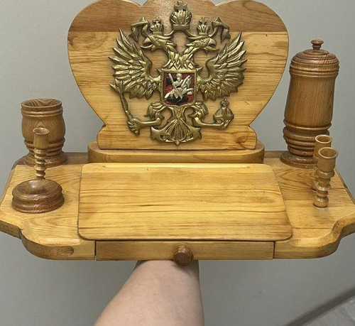 Набор для руководителя (подставка. Дерево)
