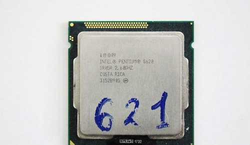 Процессор 1155 Intel Pentium G620 (2x2.6 GHz)