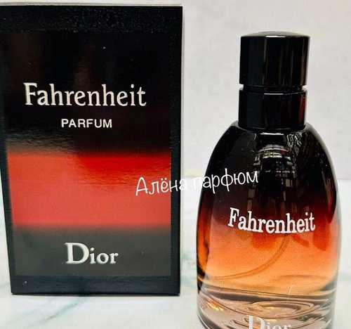 Dior Fahrenheit Parfum 75 ml Парфюм Мужской