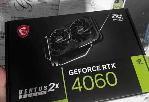 Новая видеокарта MSI GeForce RTX 4060