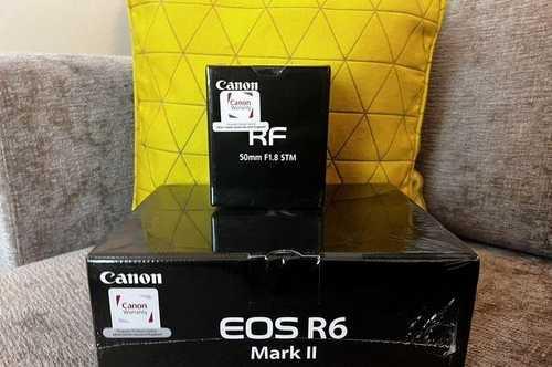 Canon rf 50mm 1.8 stm Новый