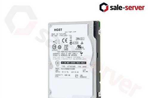 Жёсткий диск 2.5" hgst 600Gb SAS 10K