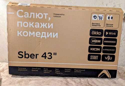 Телевизор сбер 43 " sber sdx-43f2122b