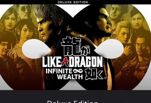 Like a dragon: infinite wealth / PS5 deluxe ed
