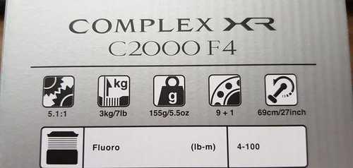 Shimano 21 Complex XR C2000 F4 JDM