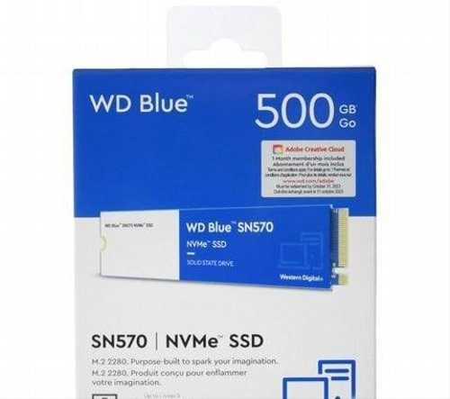 WD Blue SN570 NVMe SSD M.2 pcie-3.0 500GB