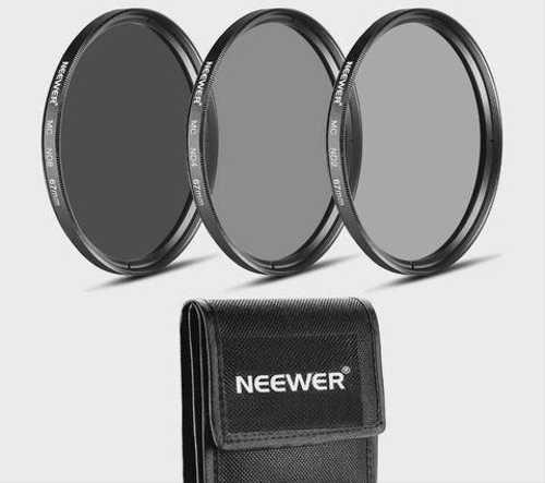 Набор фильтров Neewer ND (ND2 ND4 ND8) новые