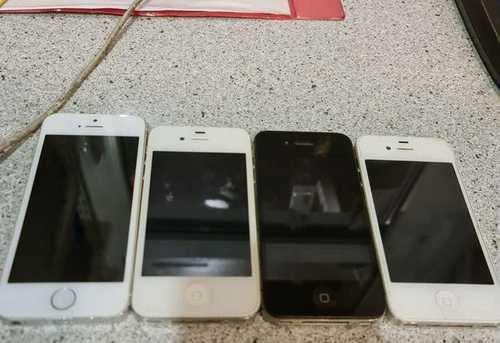 Телефоны iPhone на запчасти под ремонт цена за все