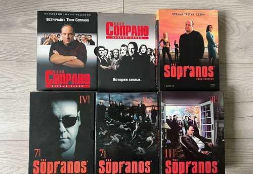 Клан Сопрано все сезоны на DVD