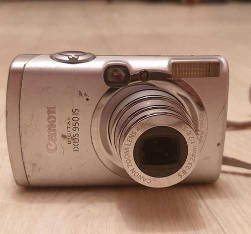 Цифровой фотоаппарат canon ixus 950 с проблемой