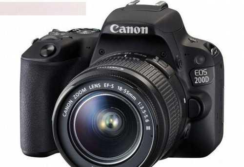 Фотоаппарат Canon Eos 200d kit 18-55mm is iii (Гар