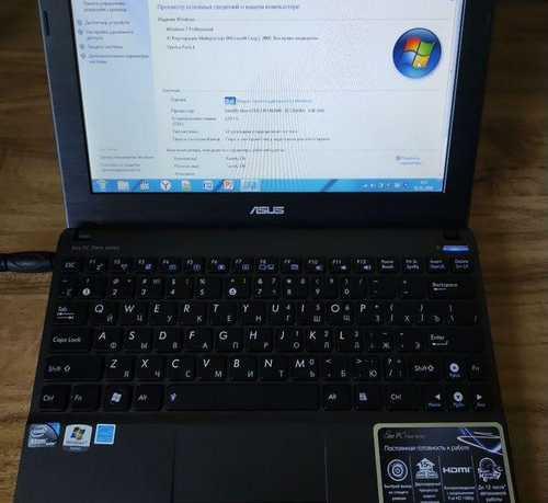 Нетбук asus eee pc 1025с