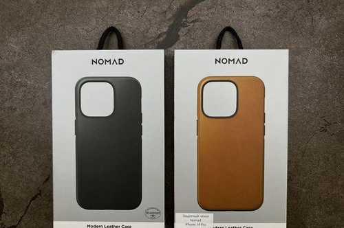 Чехол Nomad Modern Leather Case для iPhone 14 Pro