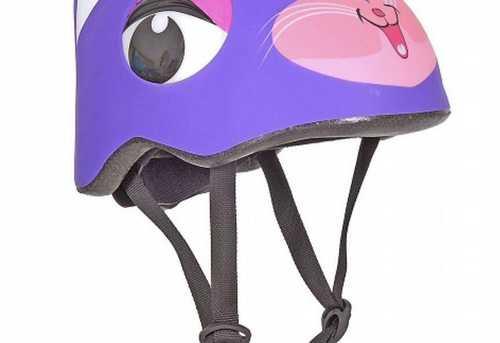 Шлем велосипедный funny CAT фиолетовый