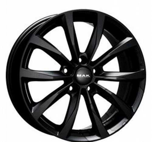 Диски MAK Wolf 7,5x17 5x114,3 ET:40 76.0 Gloss Black