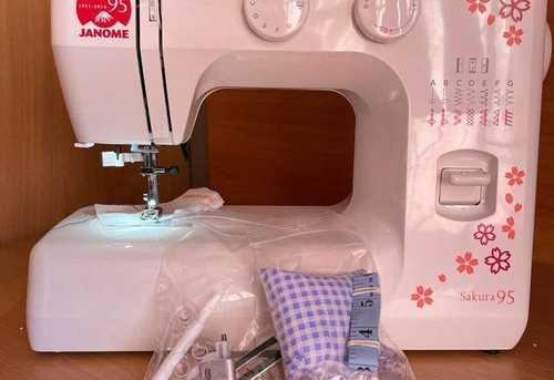 Новая швейная машина Janome Sakura 95