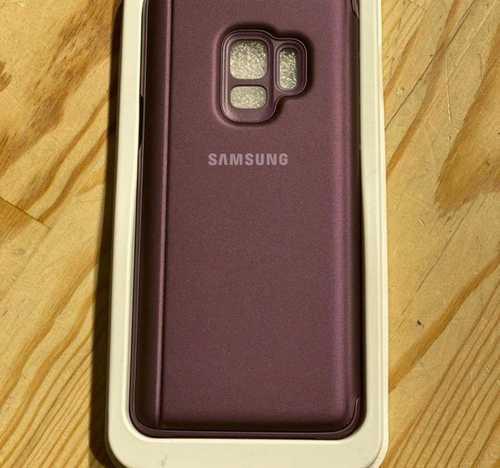 Чехол Samsung Clear View Standing Cover S9