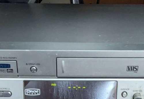 Комбо DVD VHS плеер samsung DVD-V8500K
