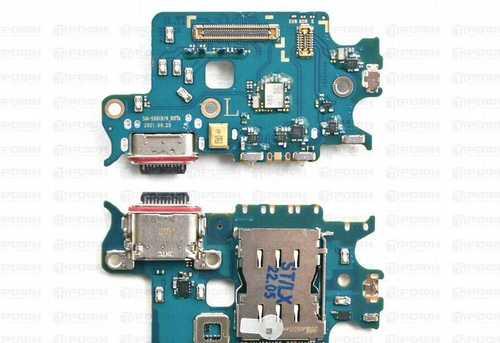 Нижняя плата с разъемом зарядки Samsung s22