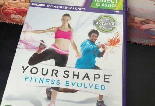 Your shape xbox 360 Kinect диск
