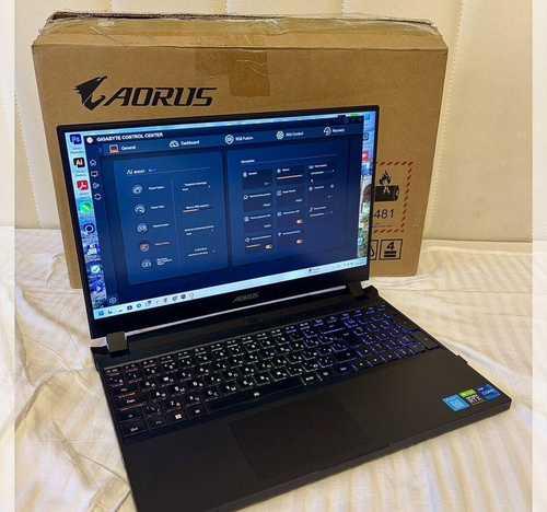 Ноутбук Aorus 5, i7, RTX 3060