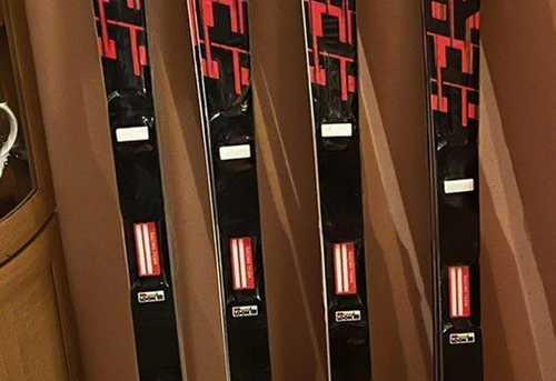 Горные лыжи Rossignol HSL+SPX10,Fischer RC4 GS+Z11