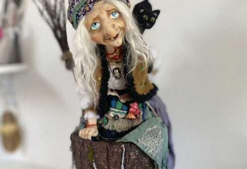 Ягуся. Авторская кукла из полимерной глины