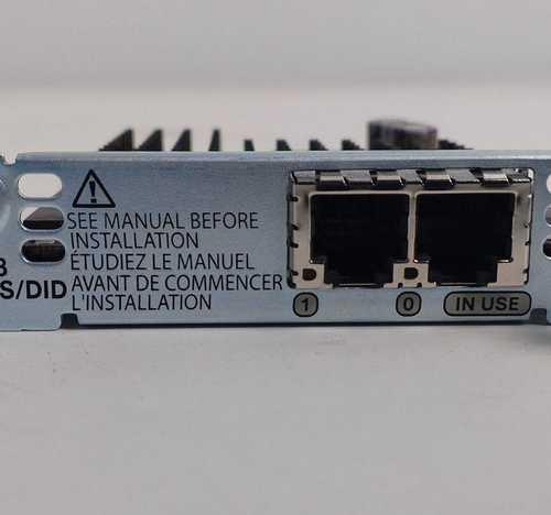 Модуль Cisco VIC3-2FXS/DID