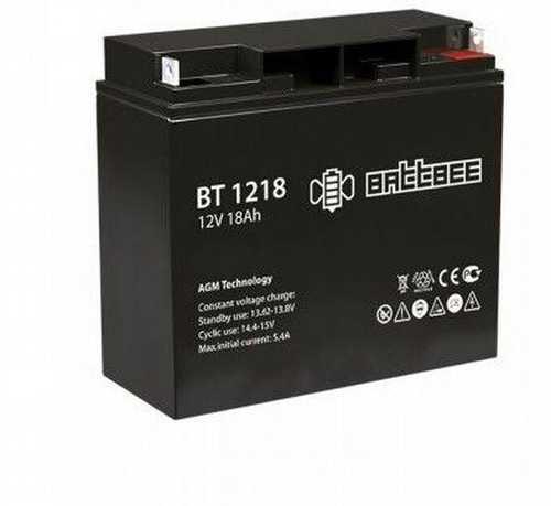 Аккумулятор Battbee BT 1218 (12V / 18Ah)