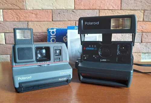 Polaroid impulse portrait и 636 closeup фотоаппара