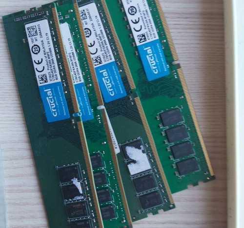 Оперативная память ddr4 32gb crucial 2666