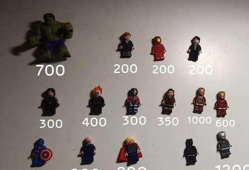 Редкие минифигурки Lego marvel super heroes