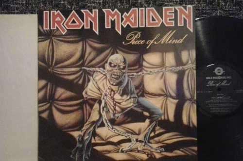 Виниловая пластинка Iron Maiden (piece of mind)