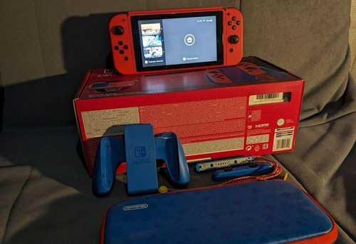 Nintendo Switch V2 Mario Edition