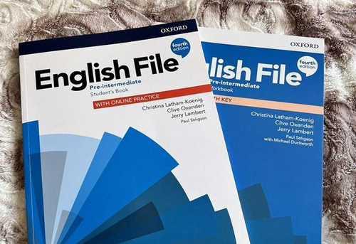 English file pre-intermediate 4th edition sb+wb+cd