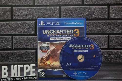 Игра Uncharted 3: Иллюзии Дрейка Обновлённая (PS4)