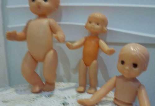 Куклы СССР рельефные волосы лотом
