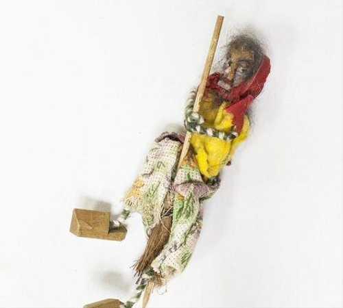 Кукла - оберег Баба-Яга, высота 14 см