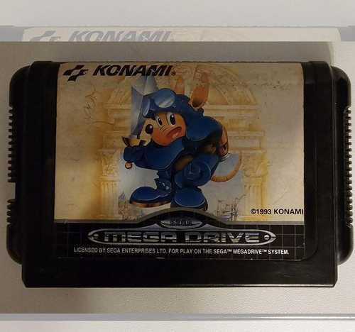 Rocket Knight Adventure Sega Genesis Original JAP