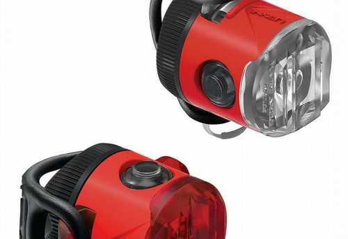 Фонари комплект Lezyne LED Femto USB Pair Red