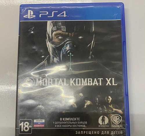 Игра mortal kombat XL для PS 4