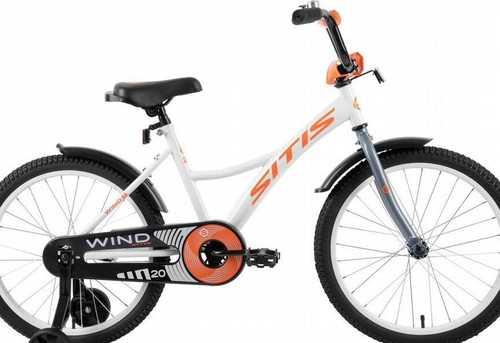 Велосипед sitis wind 20 (2023) White-Orange Mos734