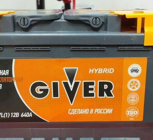 Аккумулятор Giver hybrid 77Ah