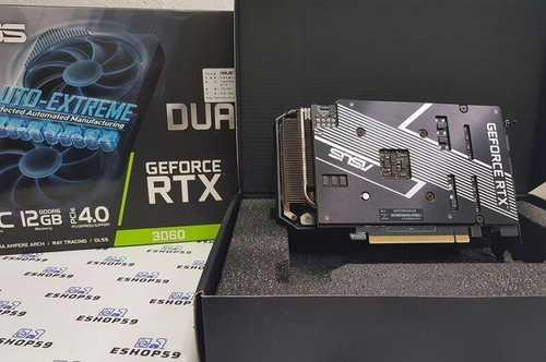 Видеокарта asus ATS RTX3060 O12G