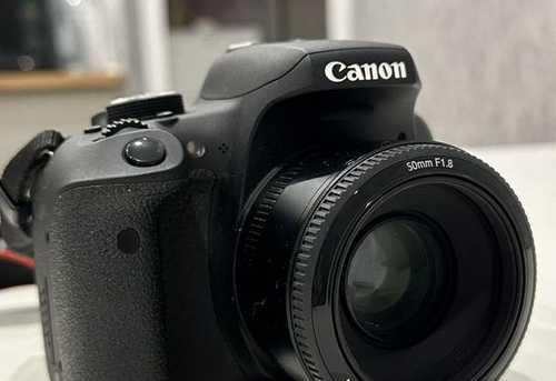 Фотоаппарат Canon eos 750d