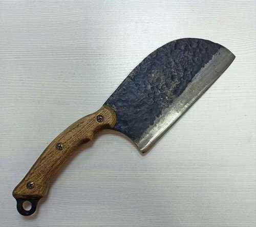 Сербский нож топорик кованый